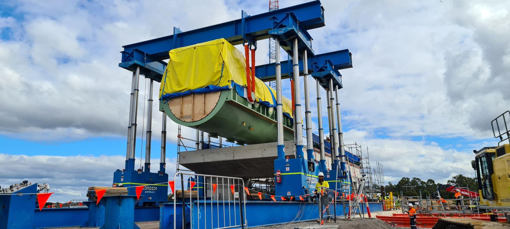 Generator Lift and Installation - Snowy Hydro