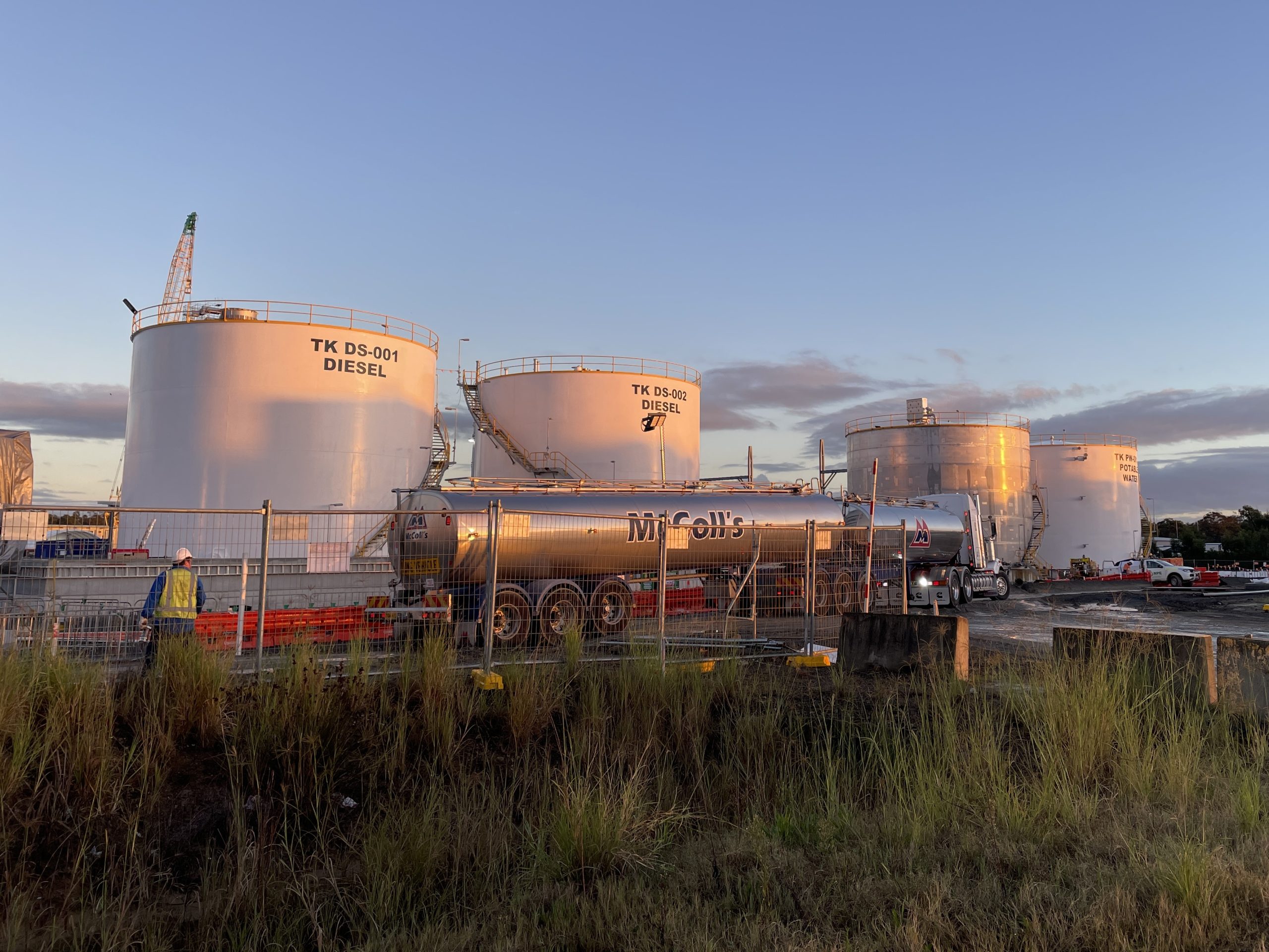 Balance of Plant Tanks - Snowy Hydro